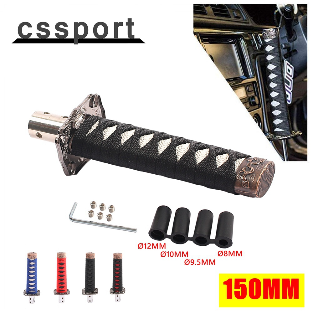15CM JDM Katana Shift Knob Samurai Sword Gear Shifter with 4 Adapters ...