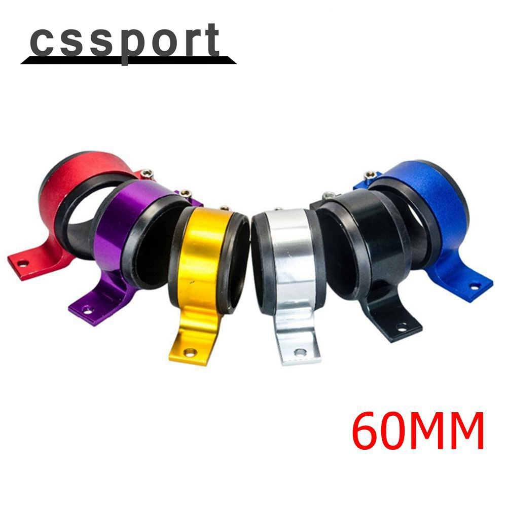 60MM Single Aluminum External Fuel Pump Bracket Clamp Cradle Holder ...