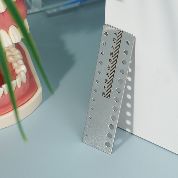 Dental ruler for measuring Root canal file and gutta-percha tip ...
