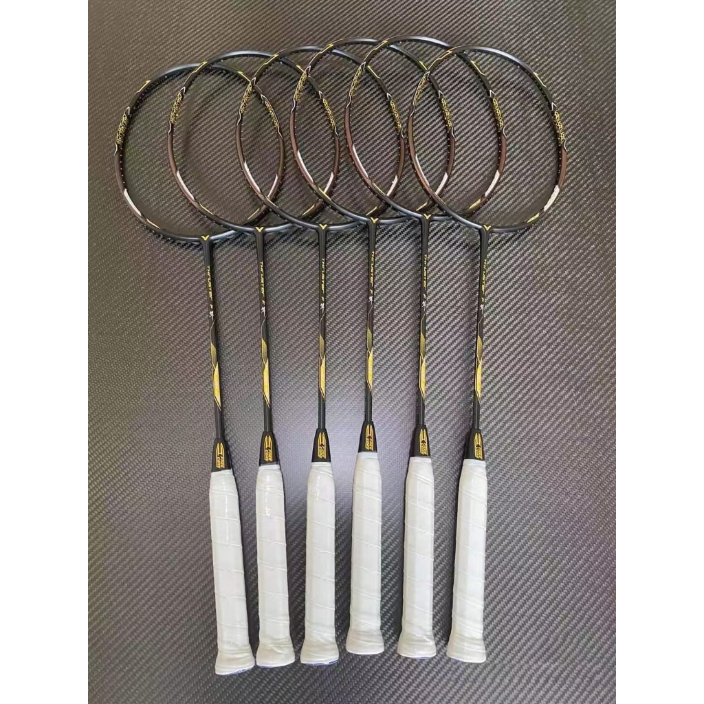 【Ready Stock】VICTOR Badminton Racket THRUSTER K F Black Gold Falcon ...