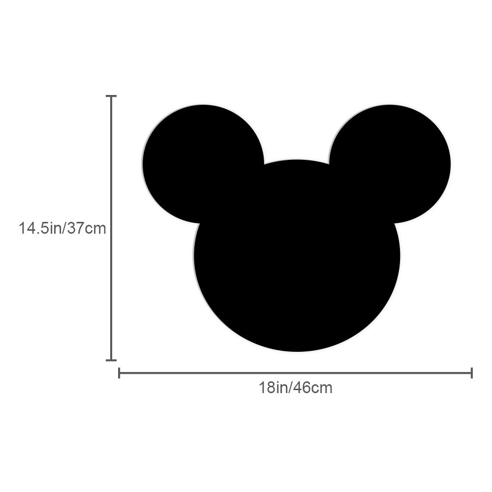 Black Mickey Mouse Head Backdrop Cutouts KT Board for Baby shower Girls ...