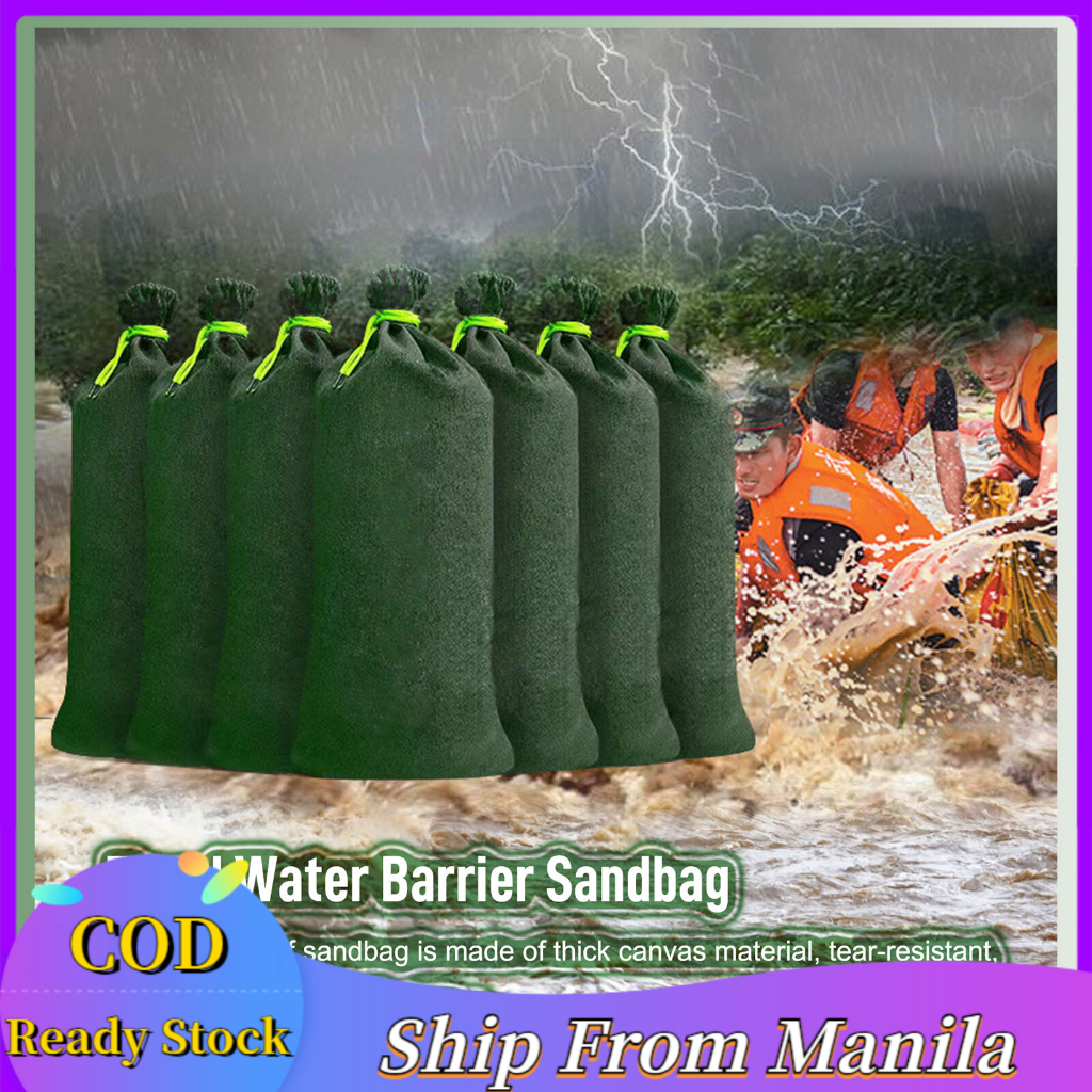 Canvas Bag Sandbag Flood Water Barrier Sandbags For Doors And Windows ...