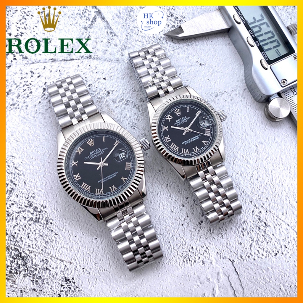 Swiss Classic Roman Numeral Couple Watch Datejust Series Mechanical ...