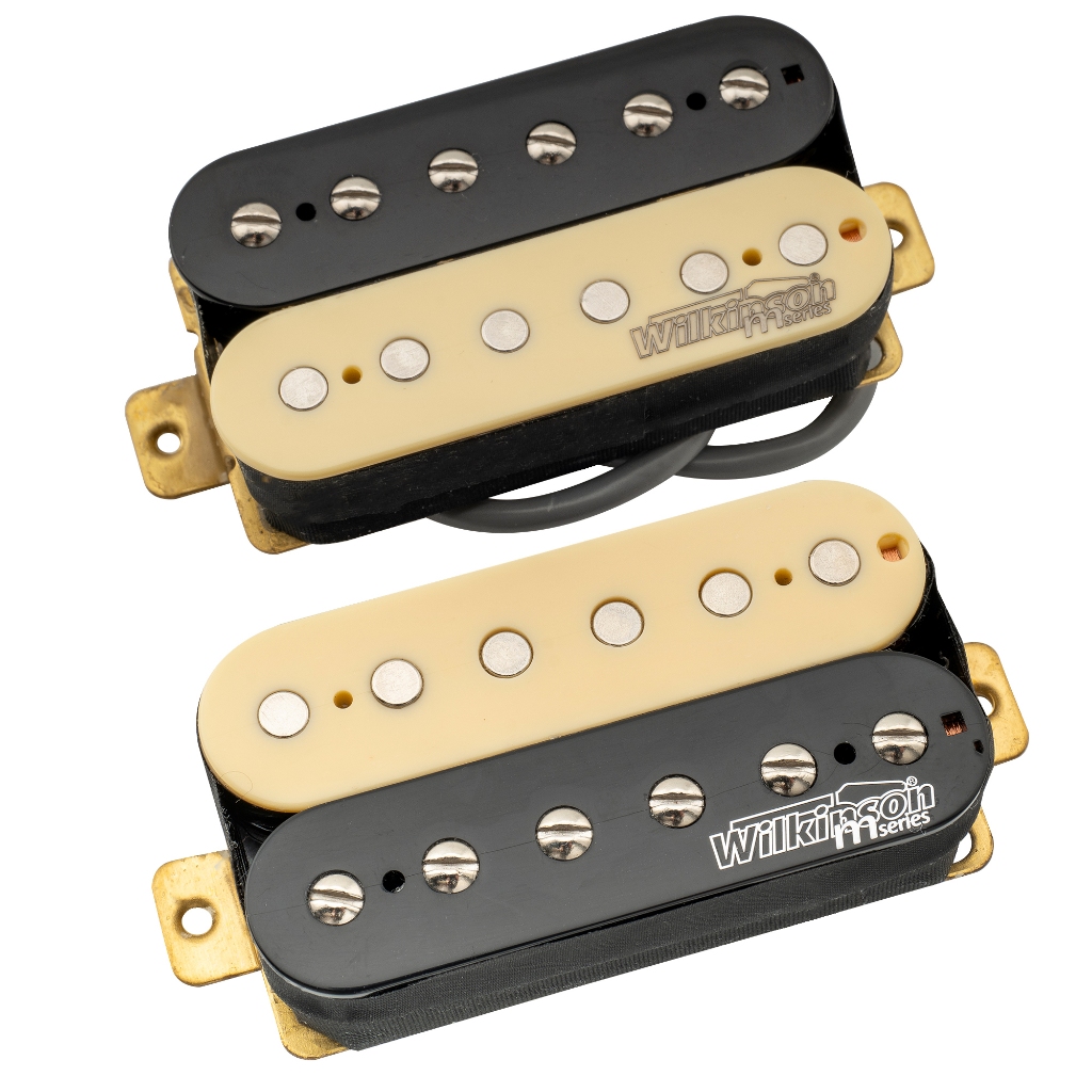 Wilkinson Vintage Tone Alnico 5 Magnet Overwound Open Style Humbucker ...