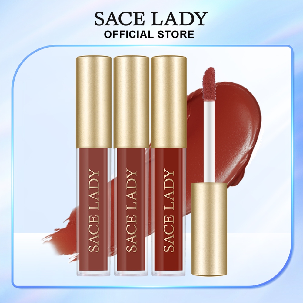 SACE LADY Liquid Lipstick Set Waterproof Matte Long Lasting Lip Makeup ...