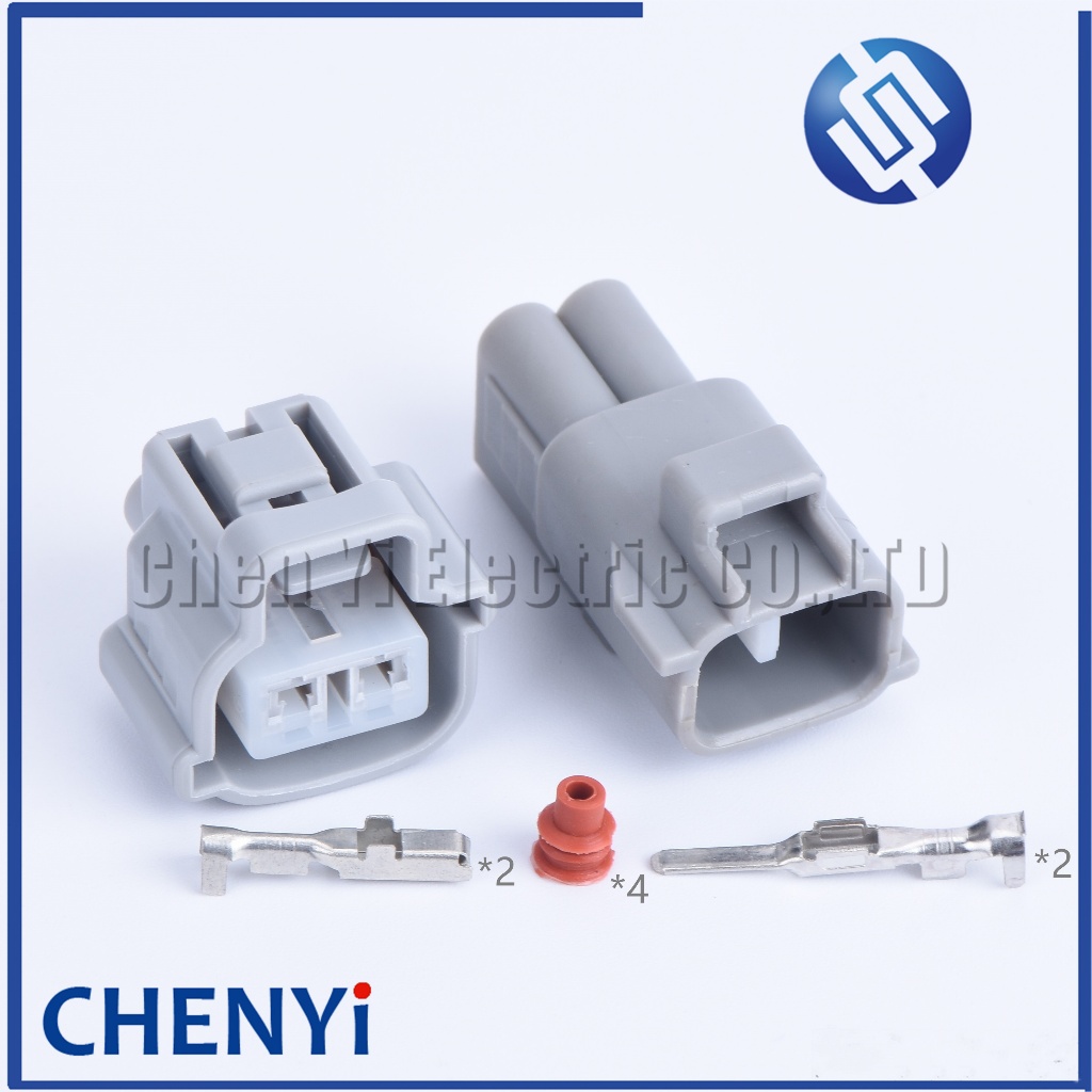 2 Pin female or male Automotive Fog Socket Lamp Plug Turn Signal Light ...