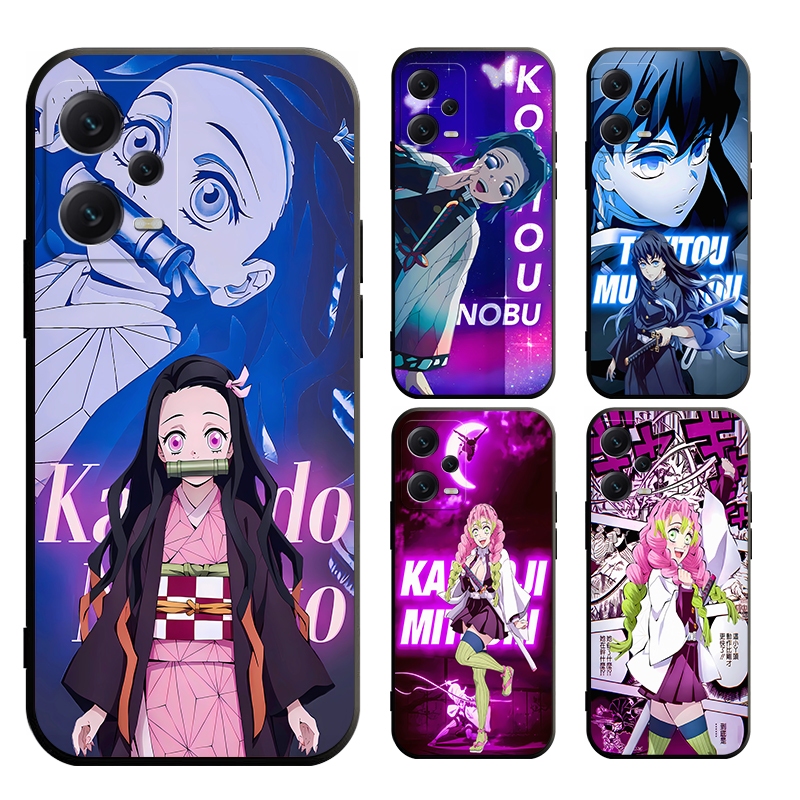 casing for Redmi Note 13 pro plus 13C A3 4G 5G Demon Slayer Nezuko ...