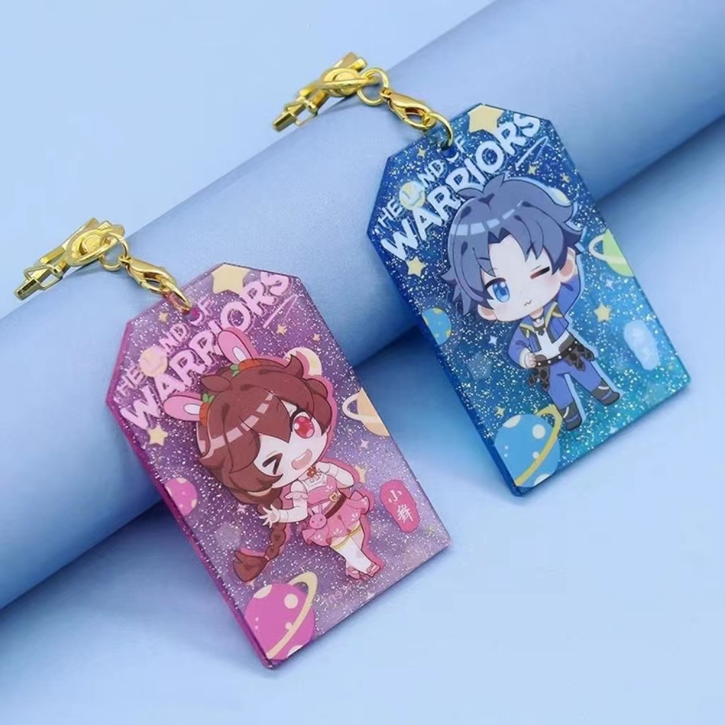 Customized Acrylic Keychain Key Ring Stand Brand Wholesale DIY Anime ...