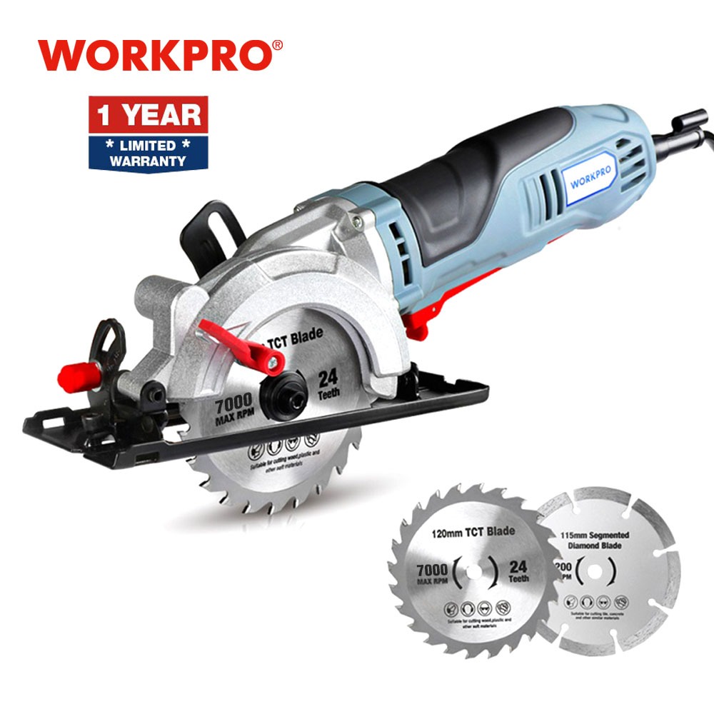 Workpro Electric Mini Circular Saw Power Tools 750w Multifunctional ...