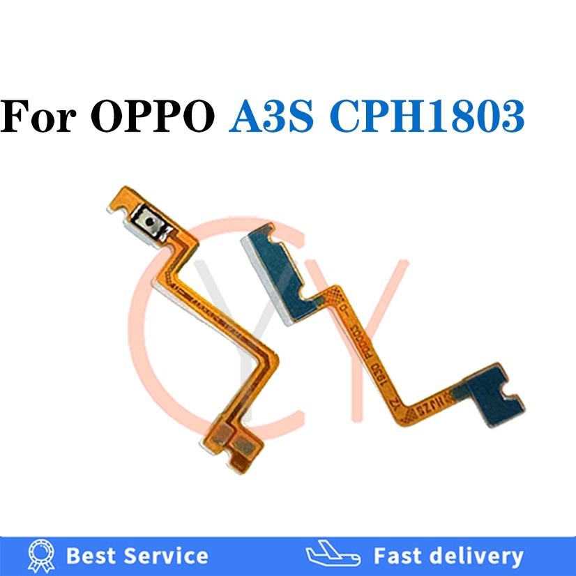 Volume Button Power Switch On Off Button Flex Cable For OPPO A3S CPH1803 CPH1853 A5 Flex Cable ...