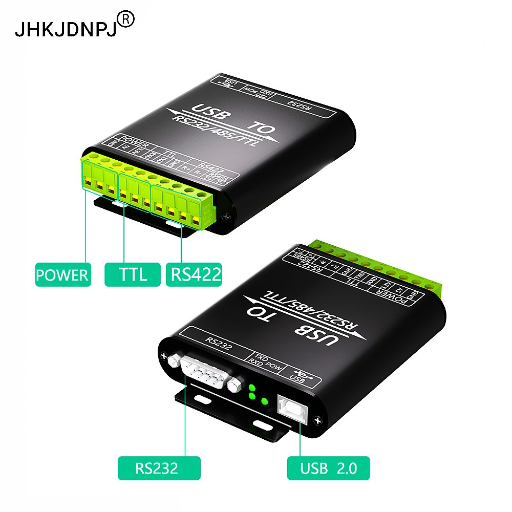 USB to RS232/485/422/TTL Converter Adapter with CP2102 Chip, Industrial ...