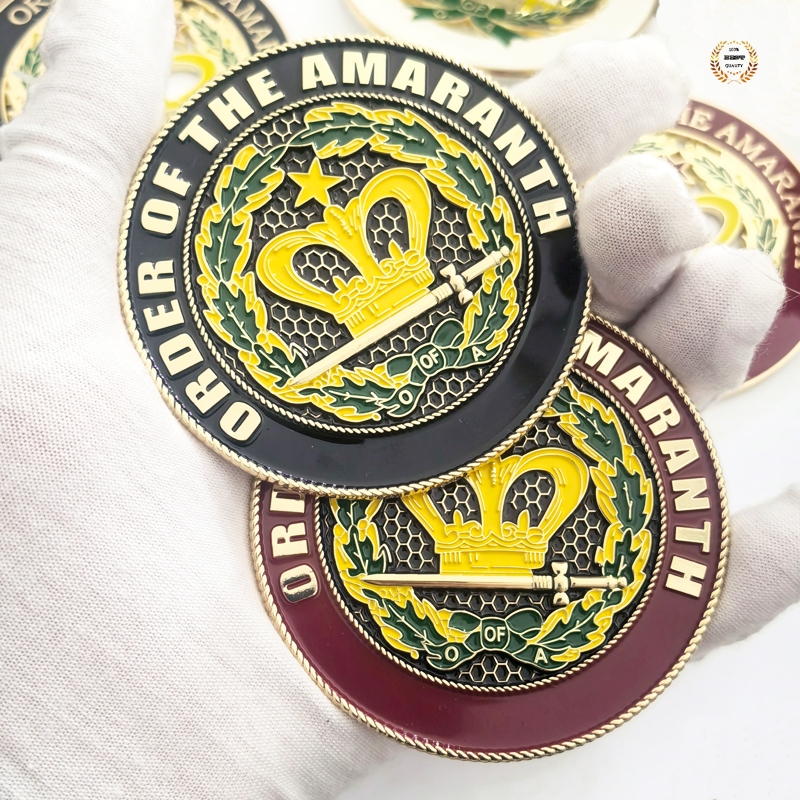 3inch High Quality 3D Metal ORDER OF THE AMARANTH Emblem OOTA Logo ...