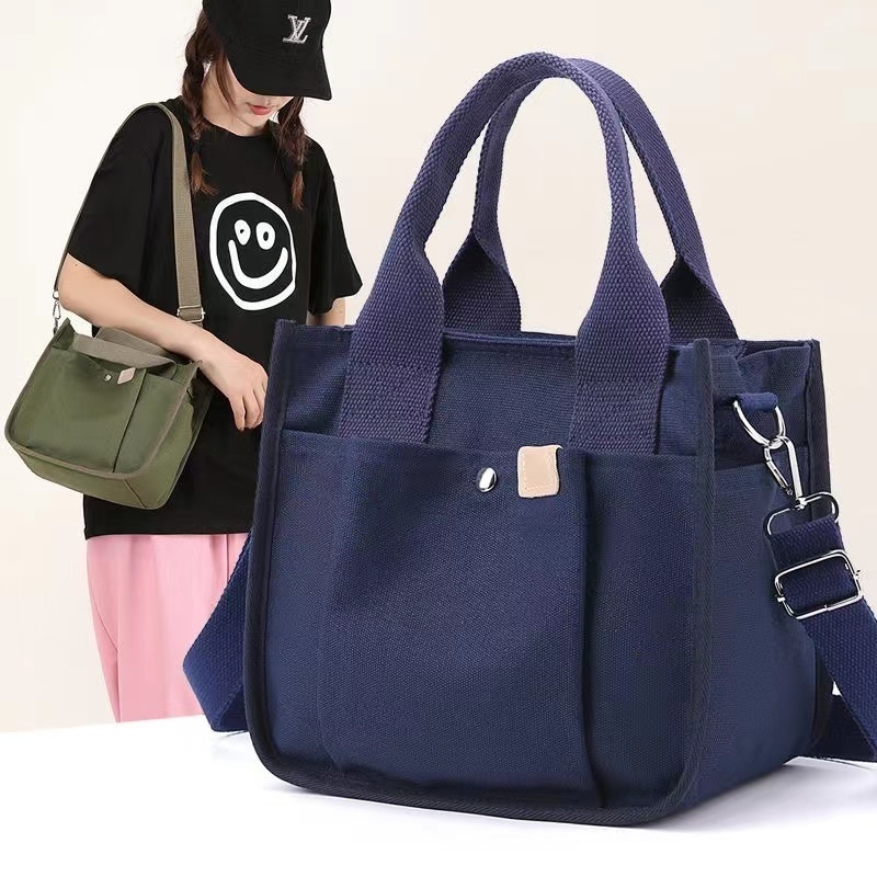 Rakuten canvas bag, bento small bag, tote bag, hand-carried women's bag ...