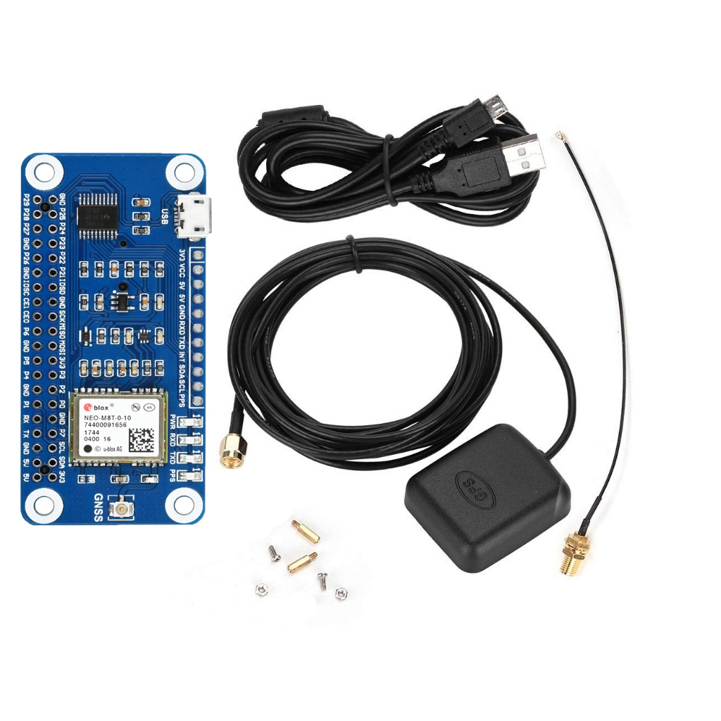 High-Precision GNSS TIMING HAT GPS Time Clock Expansion Board Starter ...
