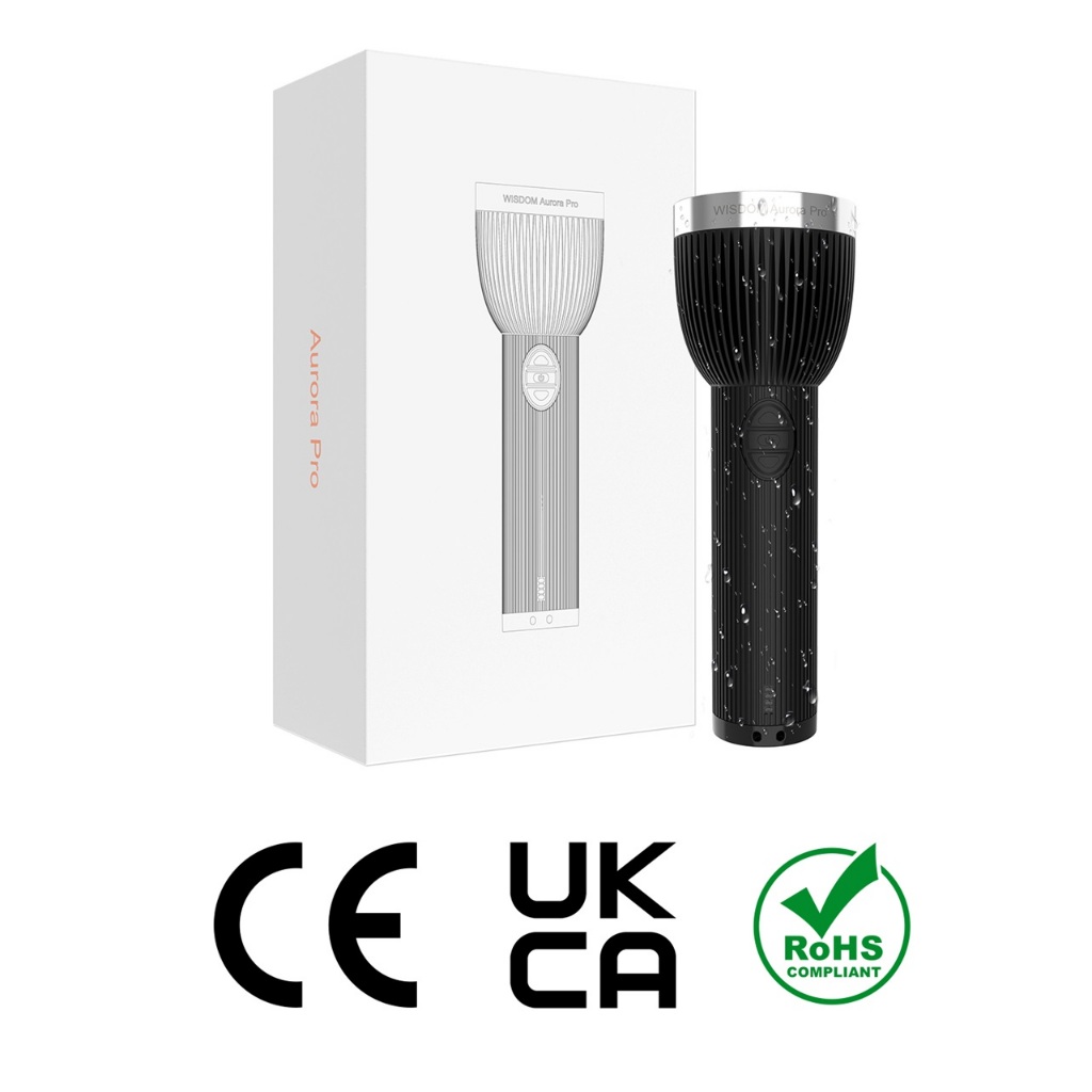 WISDOM AURORA Pro Powerful Flashlight- Class I Division 1 Explosion ...