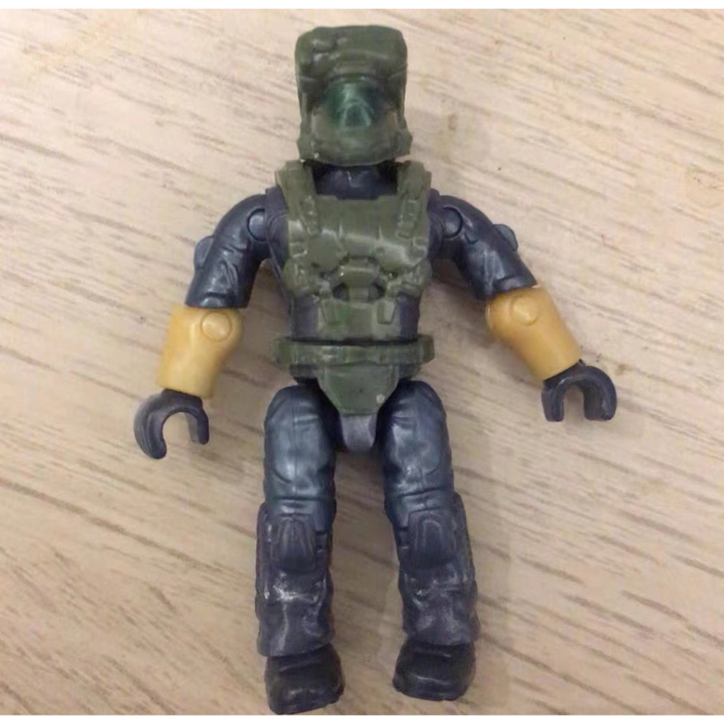 Megabloks MEGABLOKS HALO HALO HDP59 Machine Gun Mongoose Building Block ...