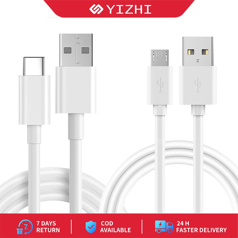 1M Type C Charger Turbo Charge Cable Micro USB Fast Charging Data Cable ...