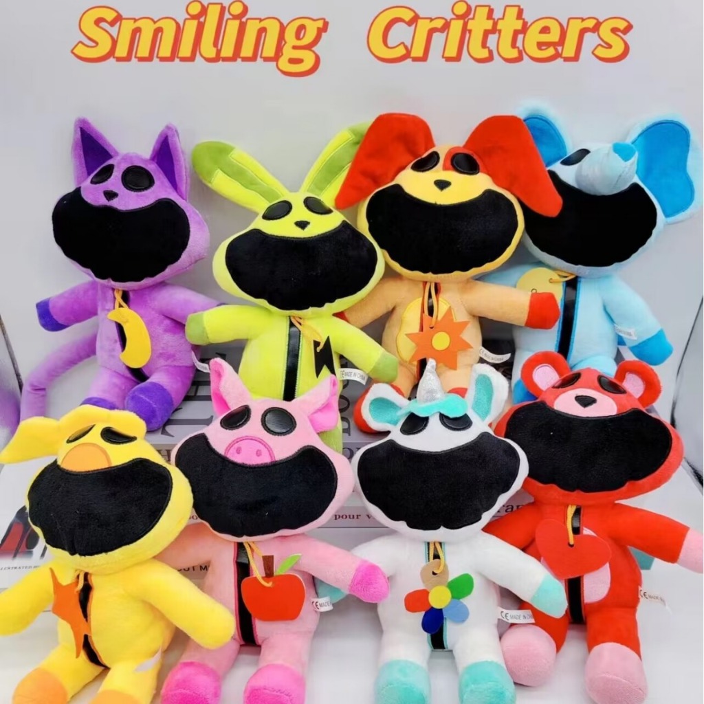 Smiling Critters 30CM Smiling Critters Plush Toy CatNap DogDay Doll ...