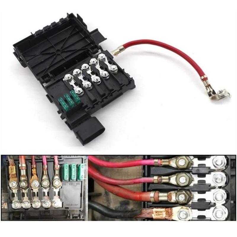 1J0937550A 1J0 937 550A 1J0937550 Fuse Box Battery Terminal for VW ...