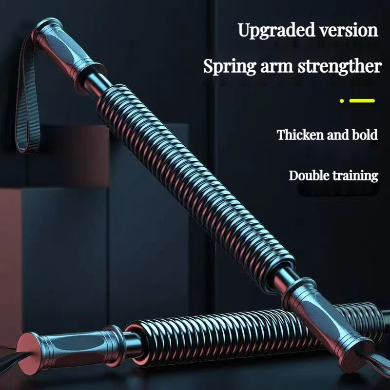 Spring grip bar for men, arm muscle exerciser, home outdoor fitness ...