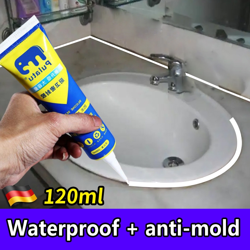 Pulatu Edge Sealing Glue silicon sealant 120ml waterproof mildewproof ...