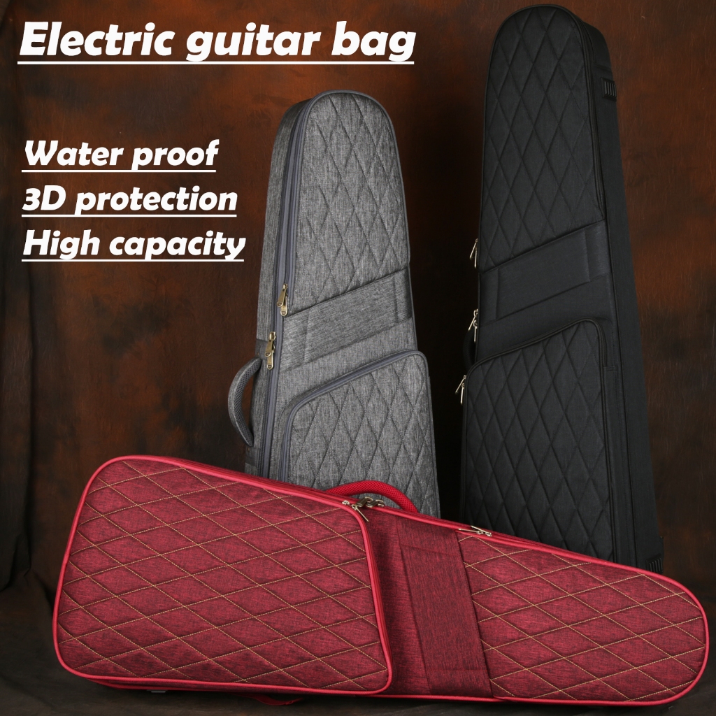 Electric Guitar Bag electric guitar case guitar gig bag Protection Plus ...