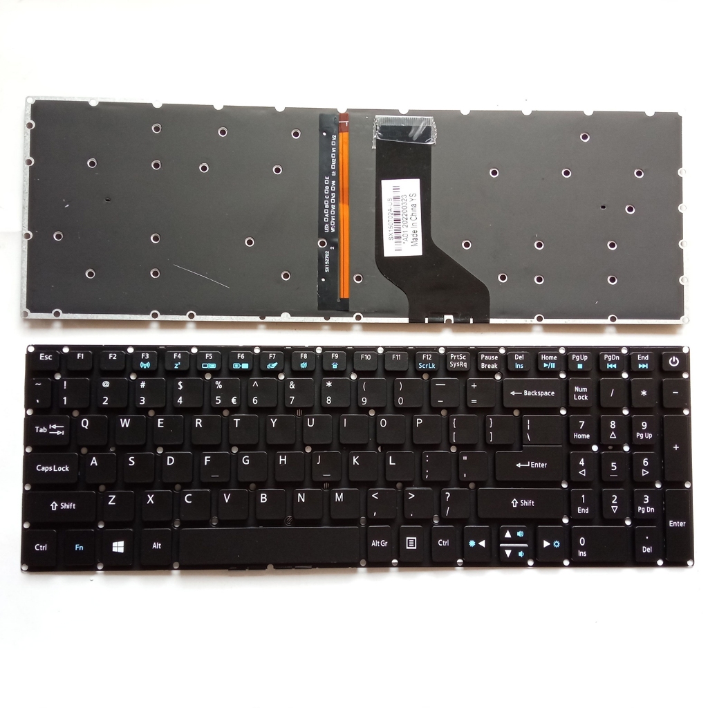 US backlit Keyboard for Acer Aspire 5 A515-53 A515-53G A515-53K A515-54 ...
