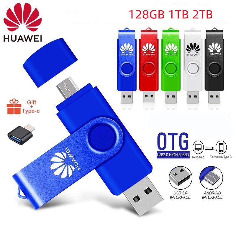 Fashion HUAWEI OTG Flash Drive 128GB 1TB 2TB Micro/Type-c USB Flash ...