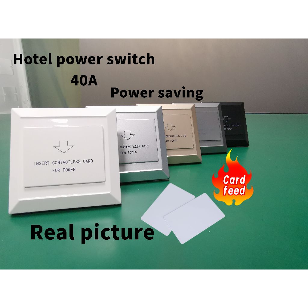 Hotel Power Take-up Switch IC Card Power Take-up Switch 40A with Delay ...