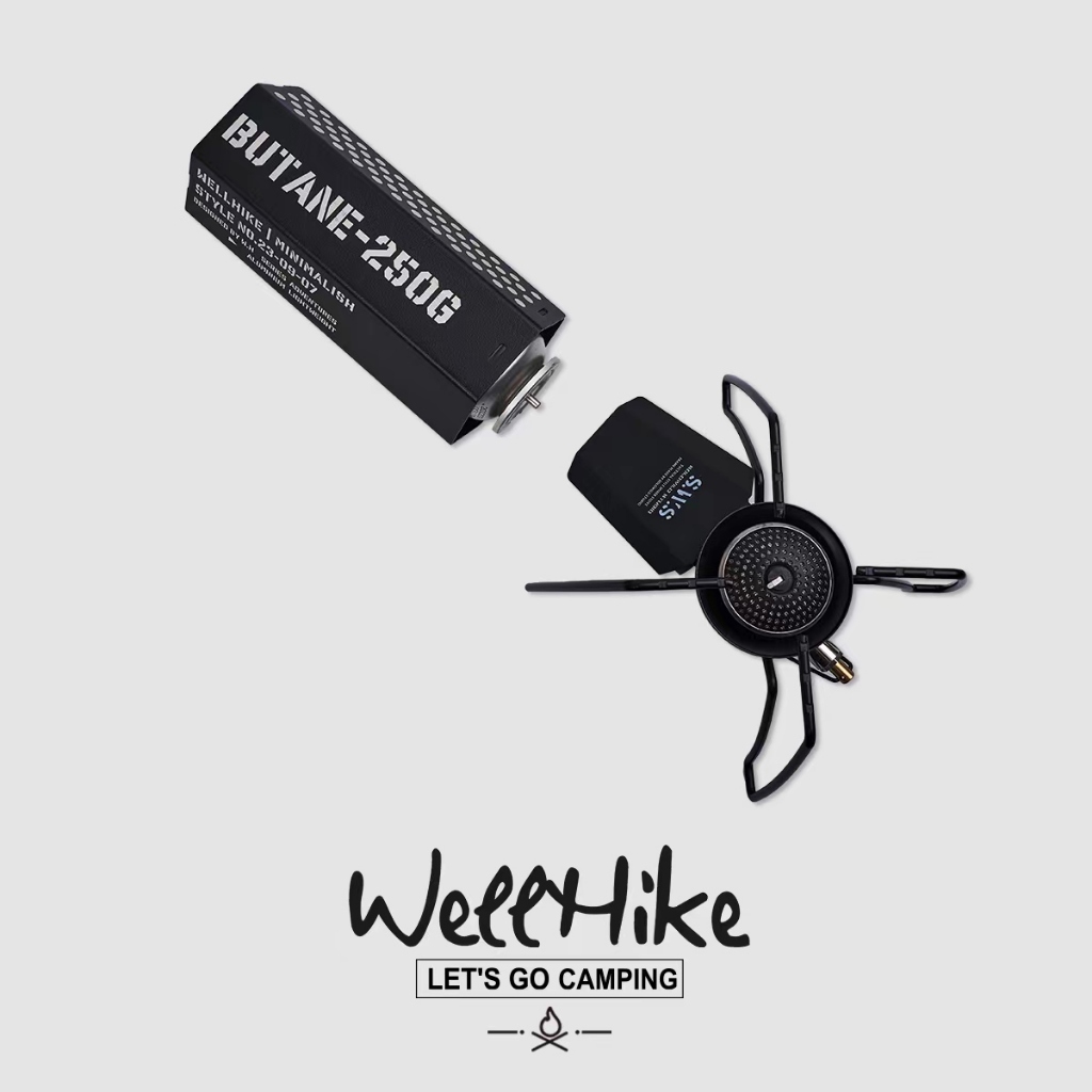 Wellhike Outdoor Camping Cassette Gas Tank Protective Cover 250G Gas ...