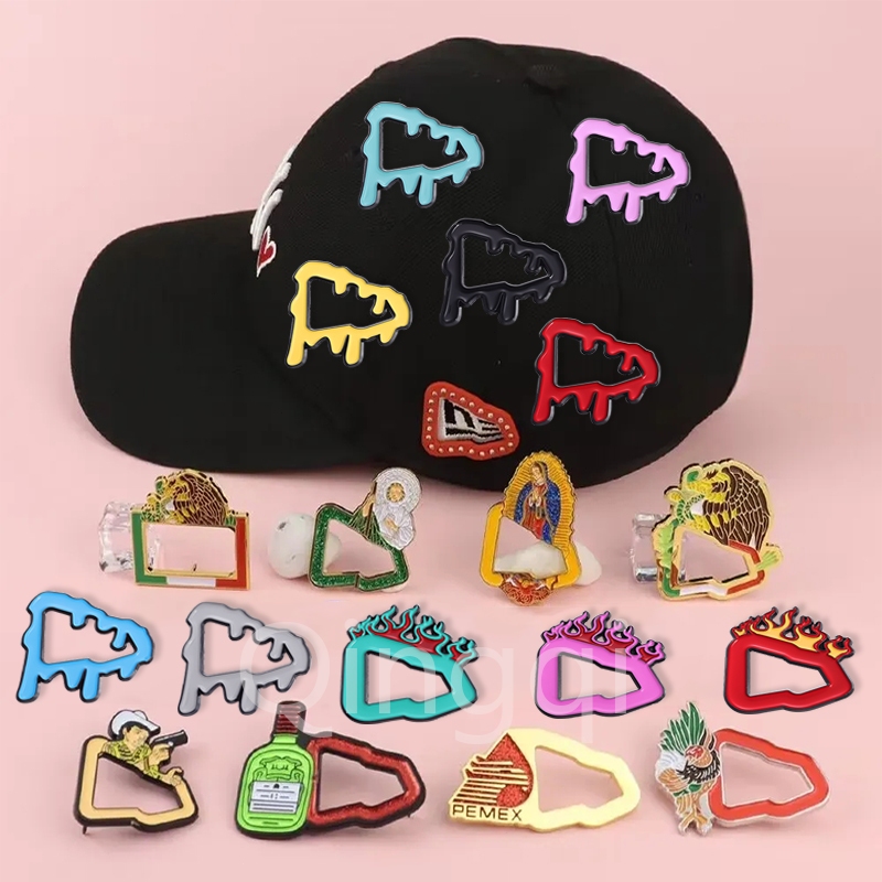 New Era Hat Enamel Pin Brooch Badges Cartoon Hat Pins Metal Baseball ...
