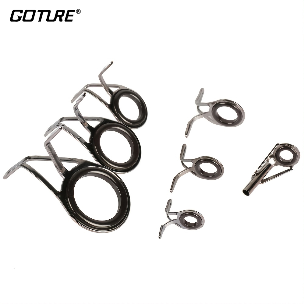 Goture Angler Basics Fishing Rod Guide Set Tip Repair Kit Diy Build ...