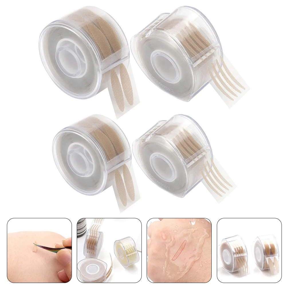 600pcs Eyelid Tape Eye Lift Double Eyelid Sticker Clear Beige Color Fold Eyelid Stripe Big Eyes ...