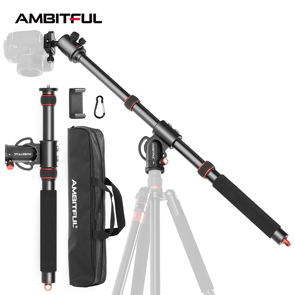 AMBITFUL GM104 Heavy Duty Boom Arm with 360° Degree Ball Head Base For ...