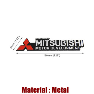 3D Emblem Front & Rear Sticker RALLIART MIVEC Badge Decal Stickers For ...