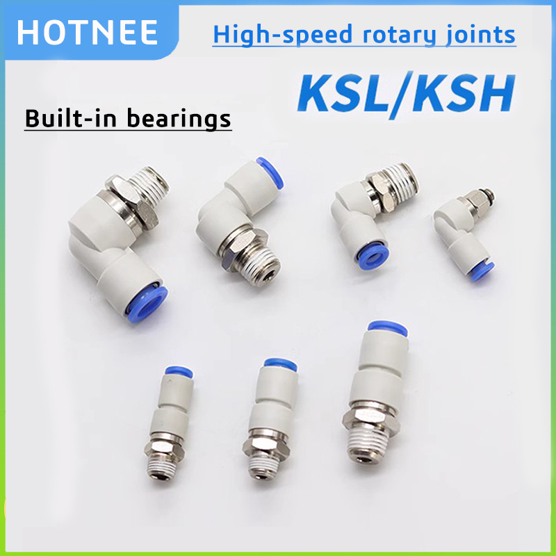High speed rotary pneumatic joints KSL/KSH-M5 M6 08KSL8-02 03 10-02 12-04 KSH | Shopee Philippines