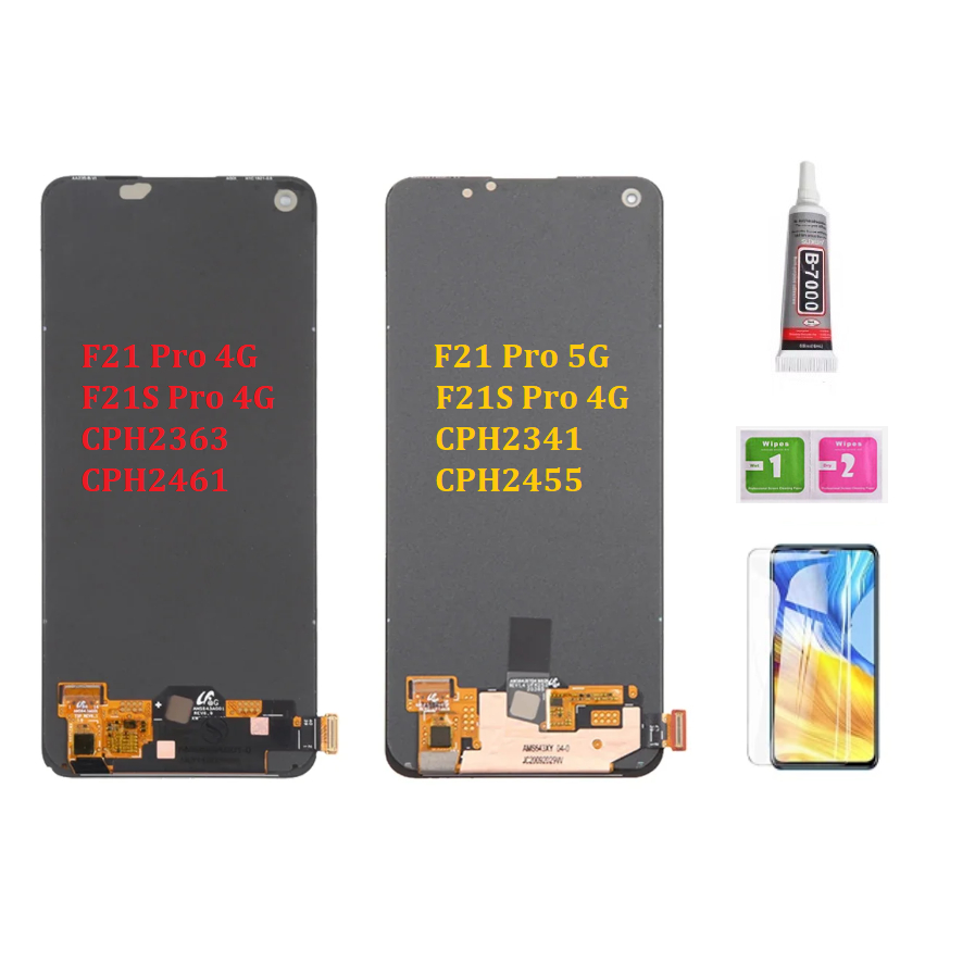 AMOLED With Frame For OPPO F21 F21S Pro 4G 5G LCD Display With Touch Screen | Shopee Philippines