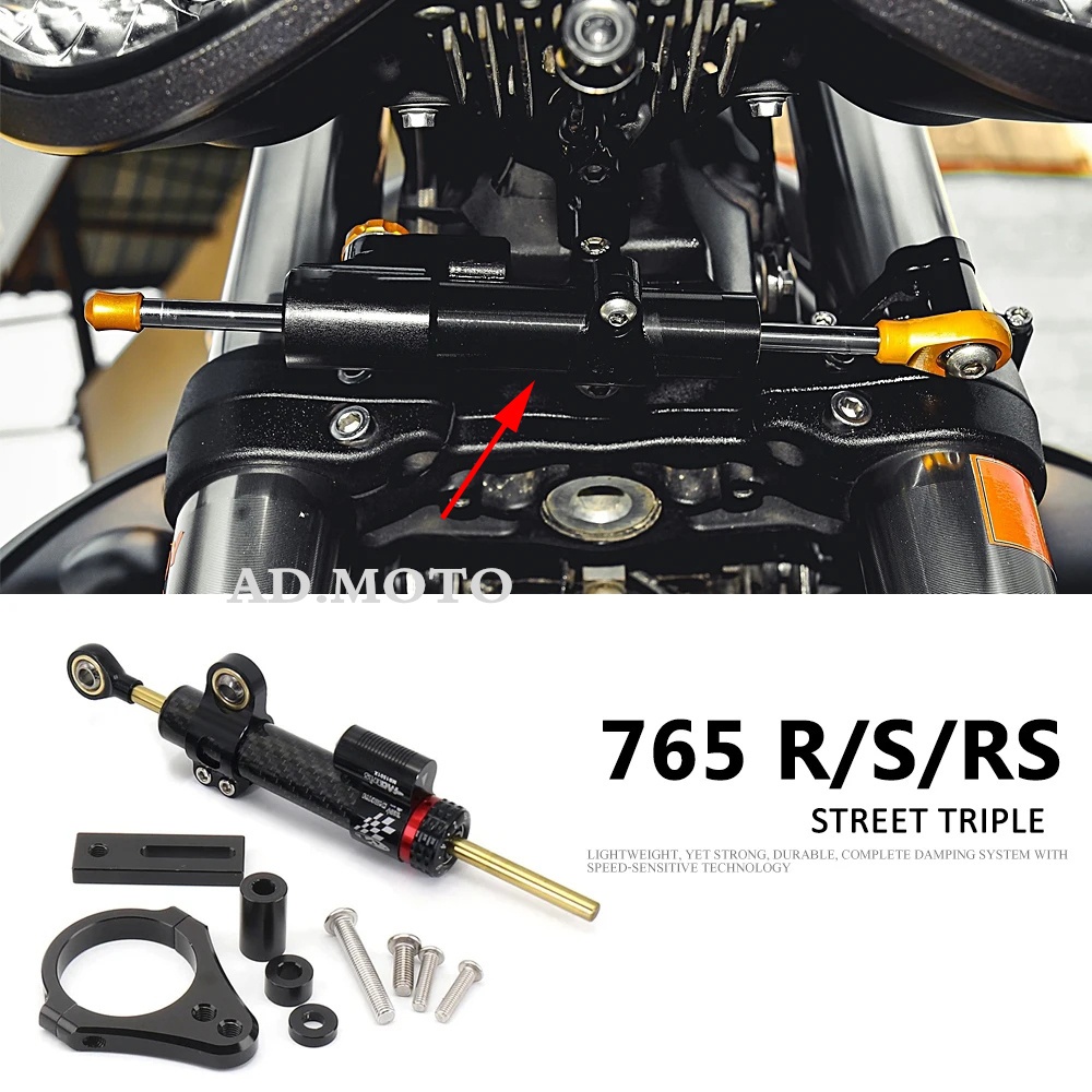 Motorcycles Accessories Steering Stabilize Damper Bracket Mount Kit For ...