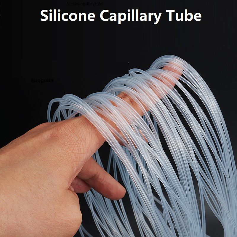 Silicone Tube Capillary Odorless Tube 0.5 1 2 3mm Silicone Hose ...