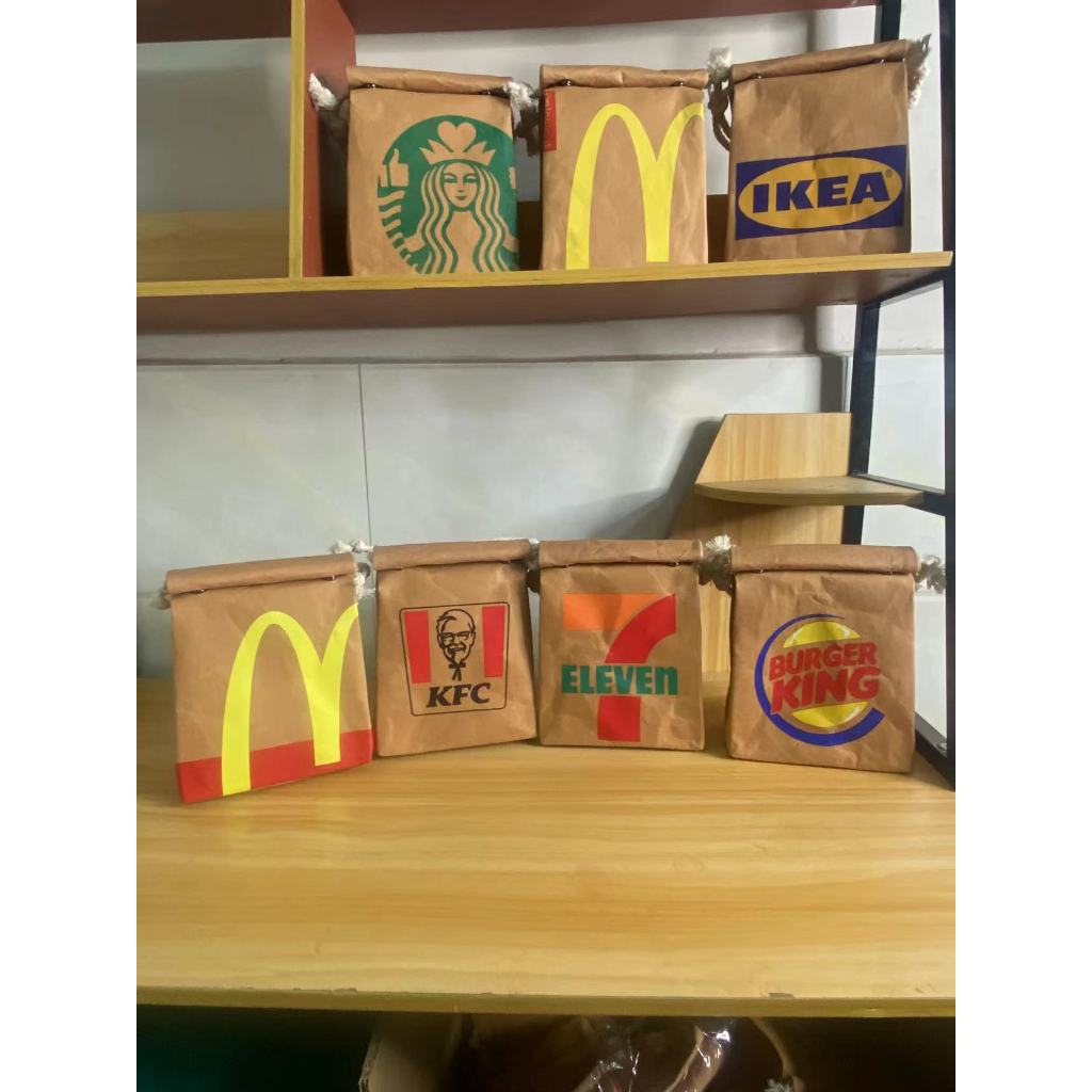 [Ready Stock] 48 Hours Delivery.Mcdonald's Bag.Starbucks Bag.Shoulder ...