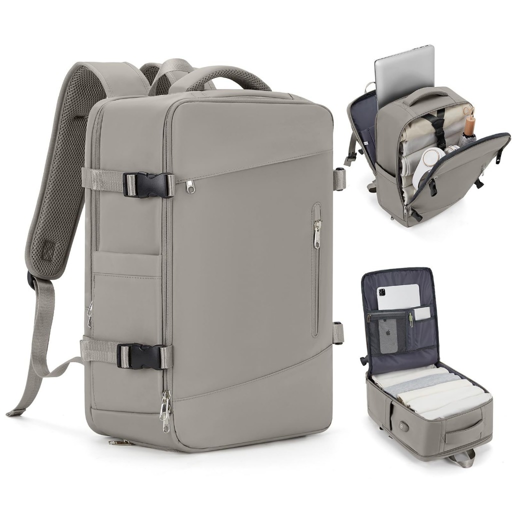 Travel Backpack waterproof Flight Approved travel bag pack with Shoe ...