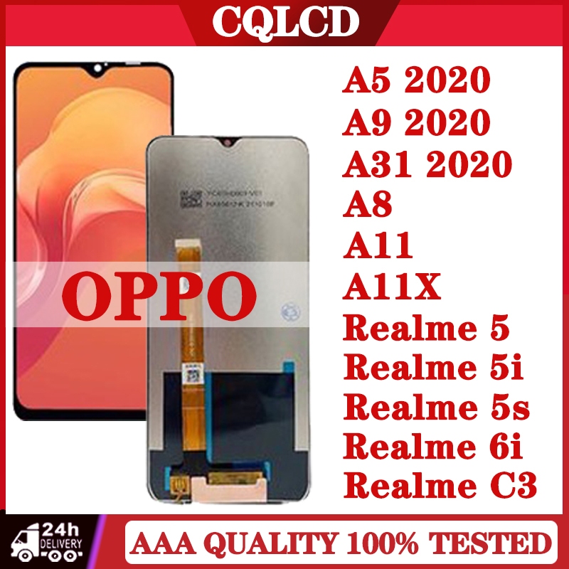 For OPPO A5 A9 A31 2020 LCD A8 LCD A11 A11X LCD Realme 5 5i 5s C3 6i ...