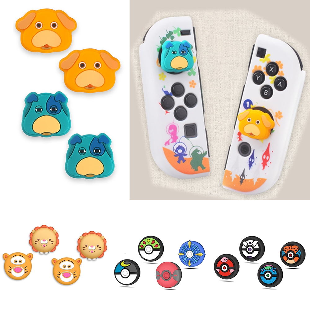 Switch Thumb Grips Cute Joystick Caps for Nintendo Switch/Lite/OLED ...