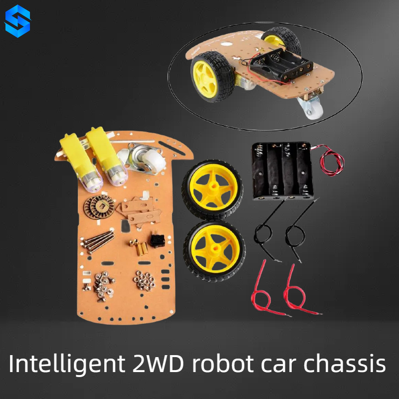Smart 2wd Robot Car Chassis With 2 Motors Magician Robotics Platform For Arduino Shopee