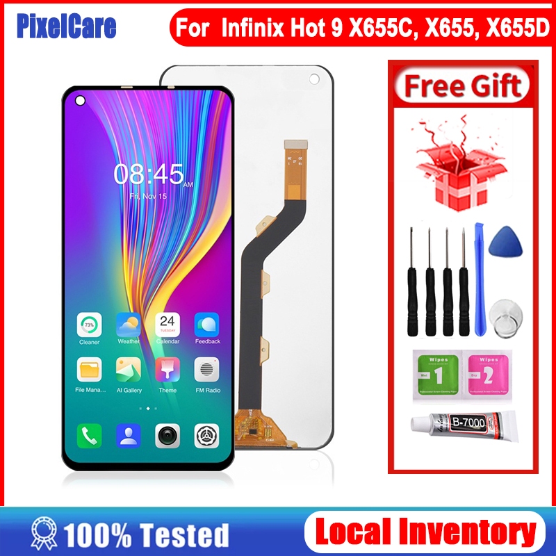 Pixelcare LCD For Infinix Hot 9 (X655C, X655, X655D) /Infinix Note 7 ...