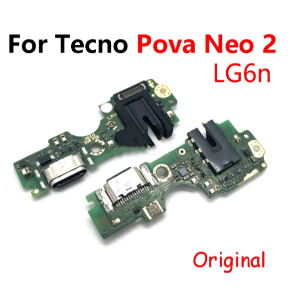 For Tecno Pova Neo 2 neo2 LG6N USB Charging Port Dock Connector Flex ...