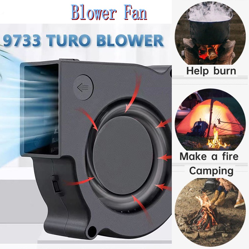 Portable Blower Kalan Air Turbo Blower BBQ Blower Fan Cooking Blower ...