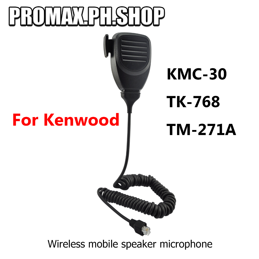 【PROMAX.PH.SHOP】For Kenwood KMC-30 TK-768 TM-271A Handheld Two-Way ...