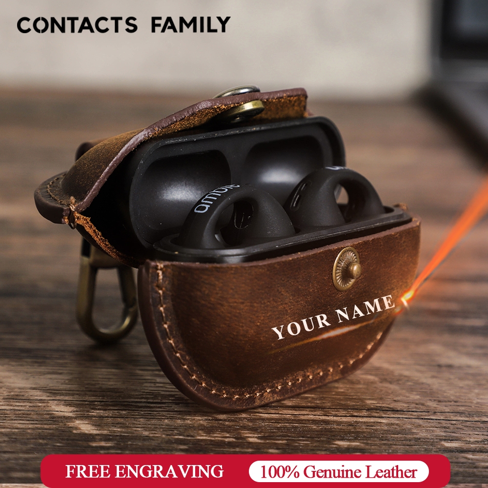CONTACTS FAMILY Luxury Genuine Leather Case for Sony Ambie Sound ...