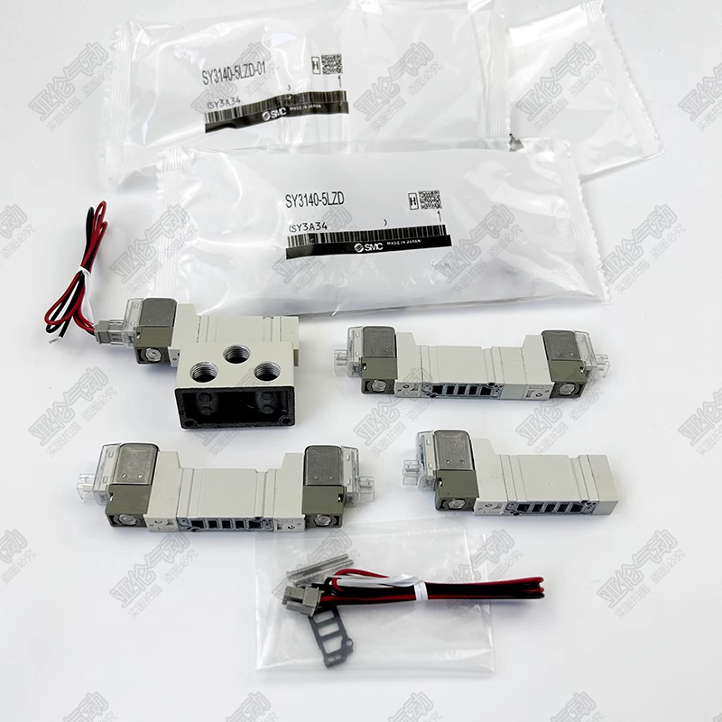 SMC solenoid valve SY3140-5LZD 5LOZ SY3240 SY3340 3440-5LZ/LZE/6G ...